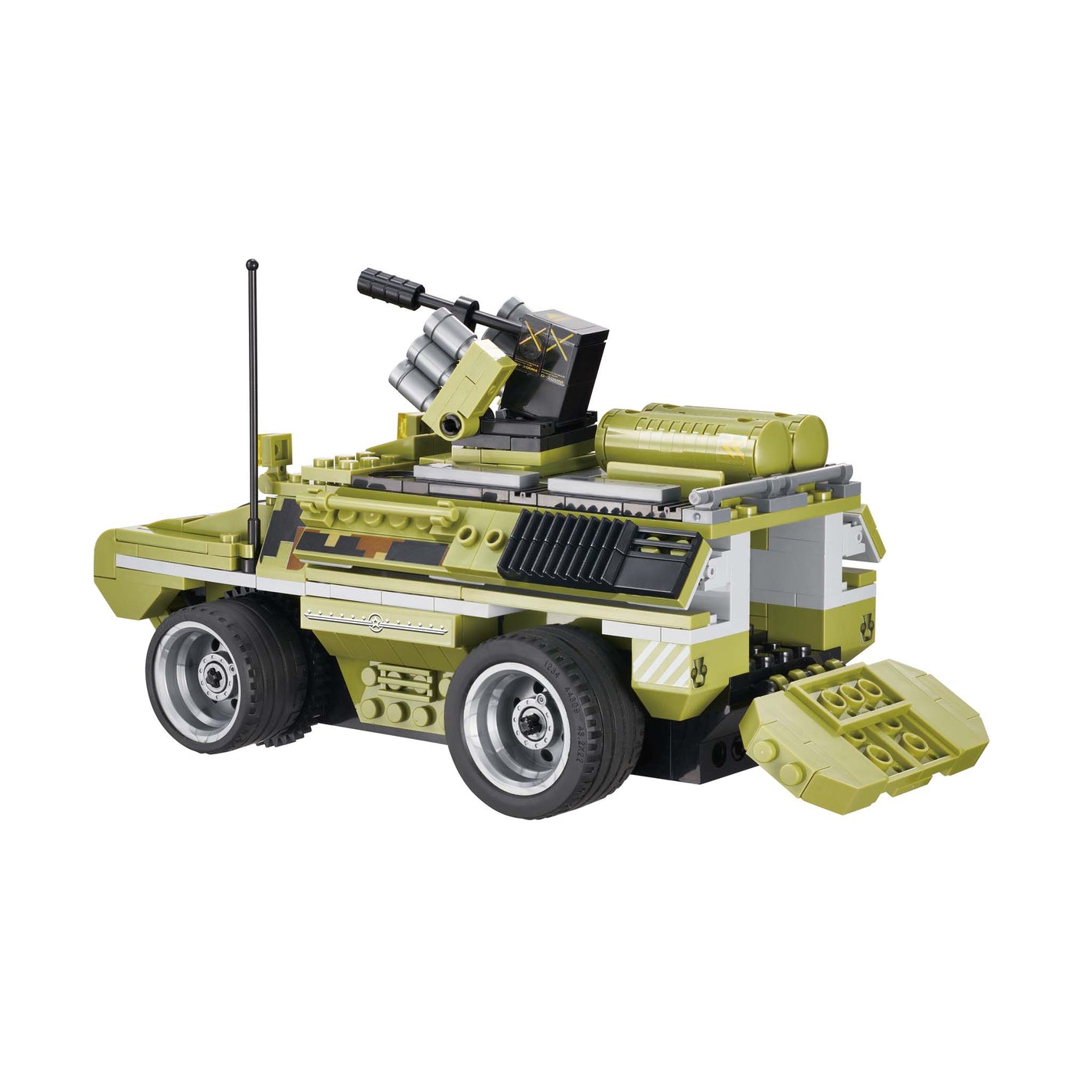 Wise Block Military Vehicle – STEM Building Set for Ages 8+ – Alpha Toys