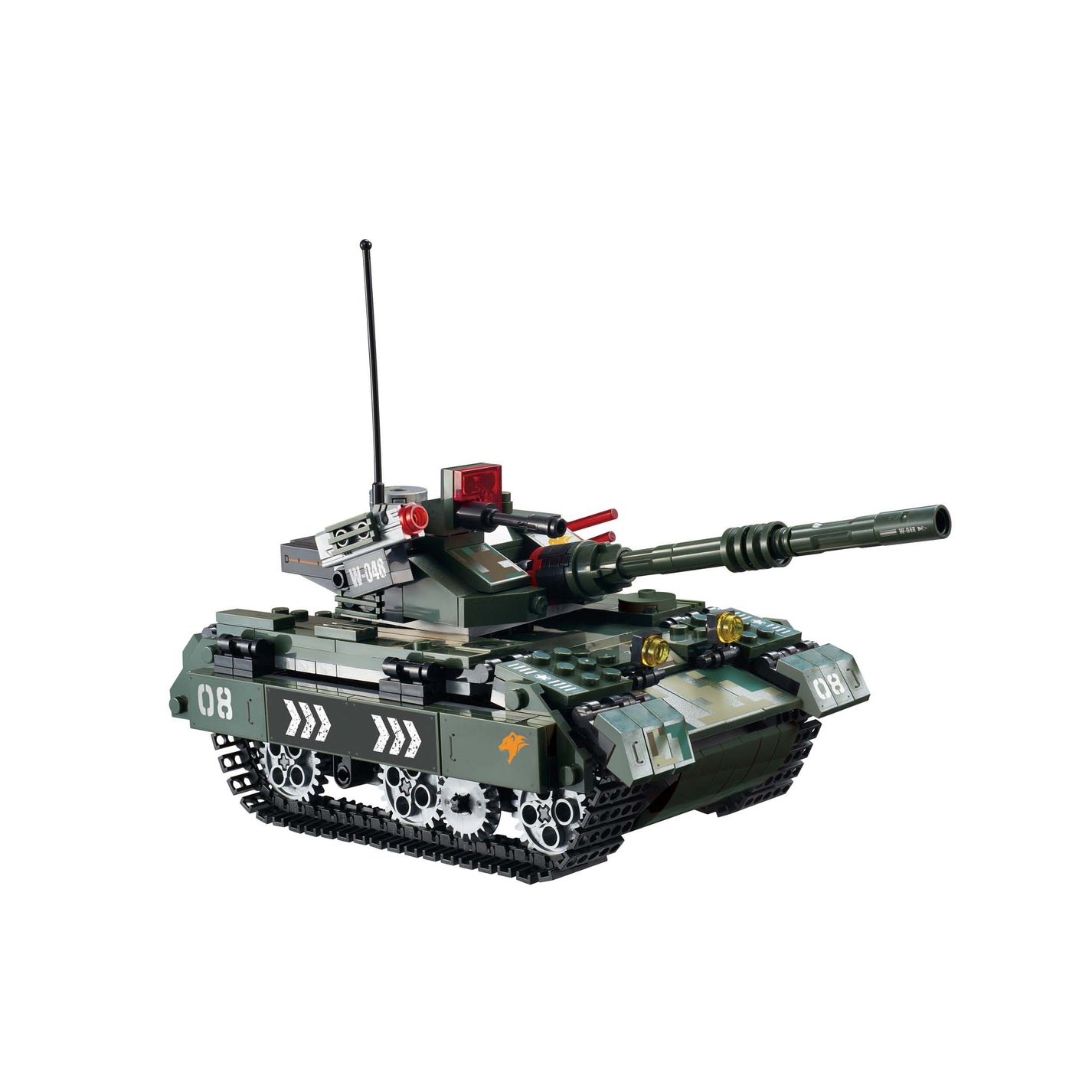 Wise Block Military Tank – STEM Building Set for Ages 8+ – Alpha Toys