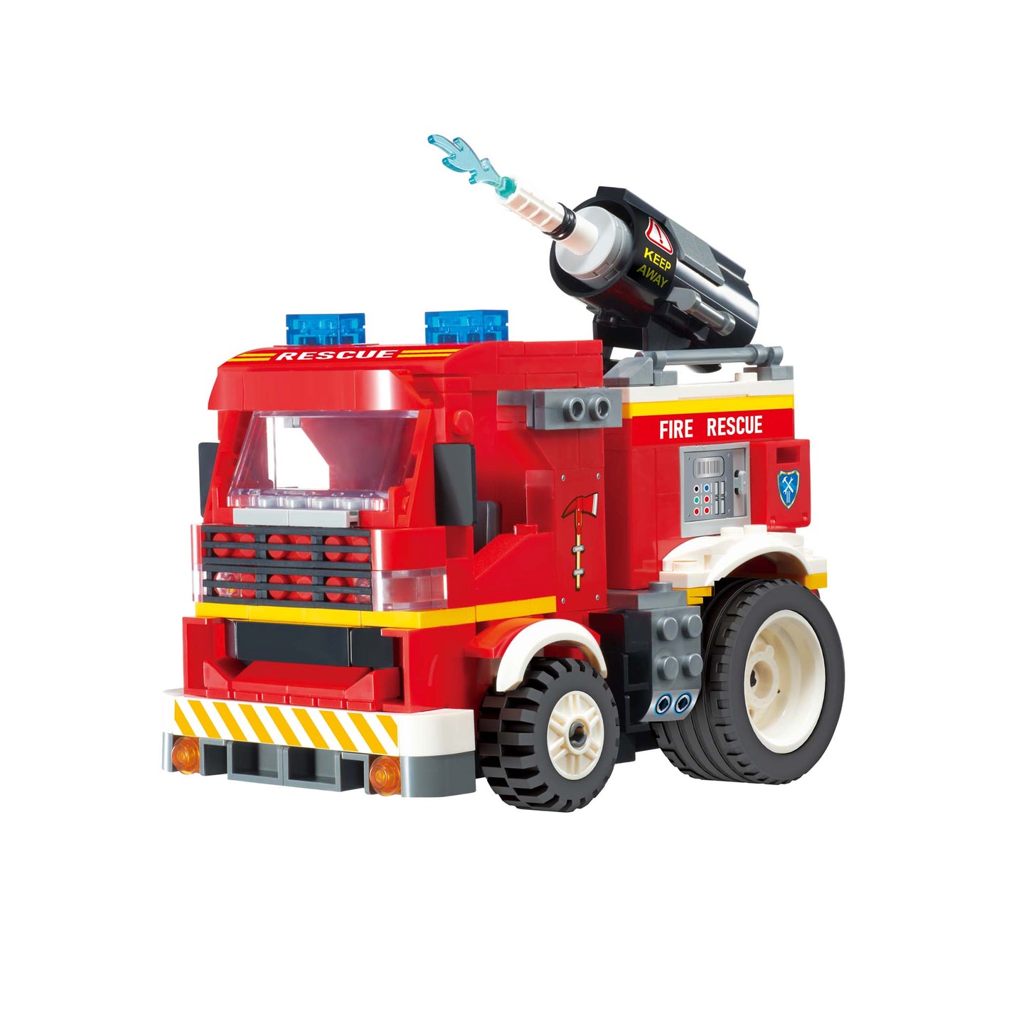 Wise Block Firetruck – STEM Building Set for Ages 8+ – Alpha Toys