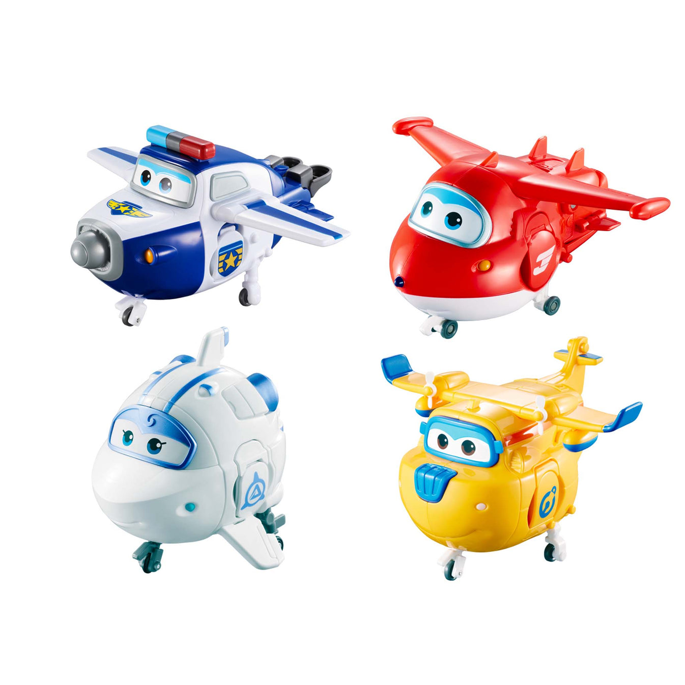 Super Wings 5 inches Classic Team Pack - Jett, Donnie, Astra, and Pau ...