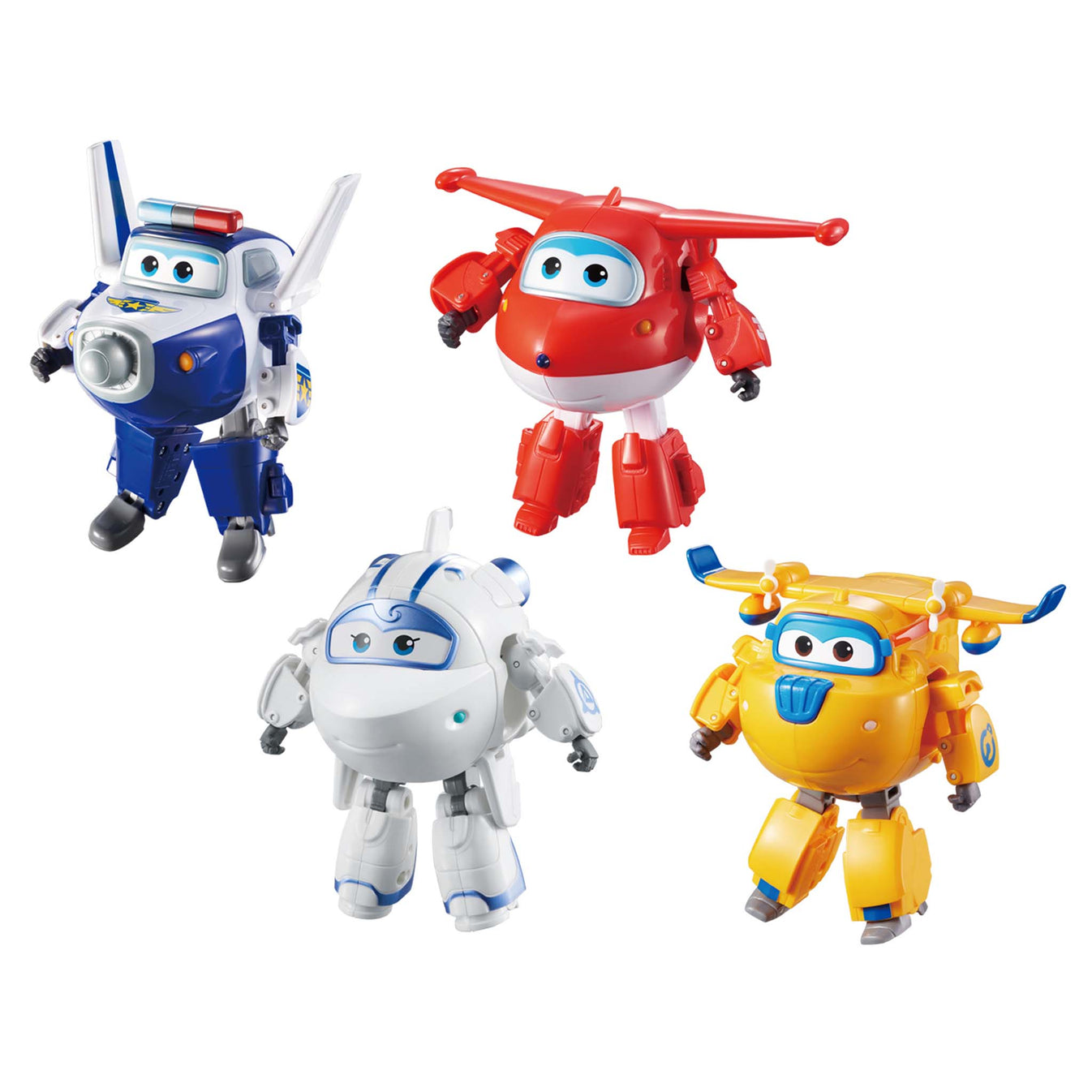 Super Wings 5 inches Classic Team Pack - Jett, Donnie, Astra, and Pau ...
