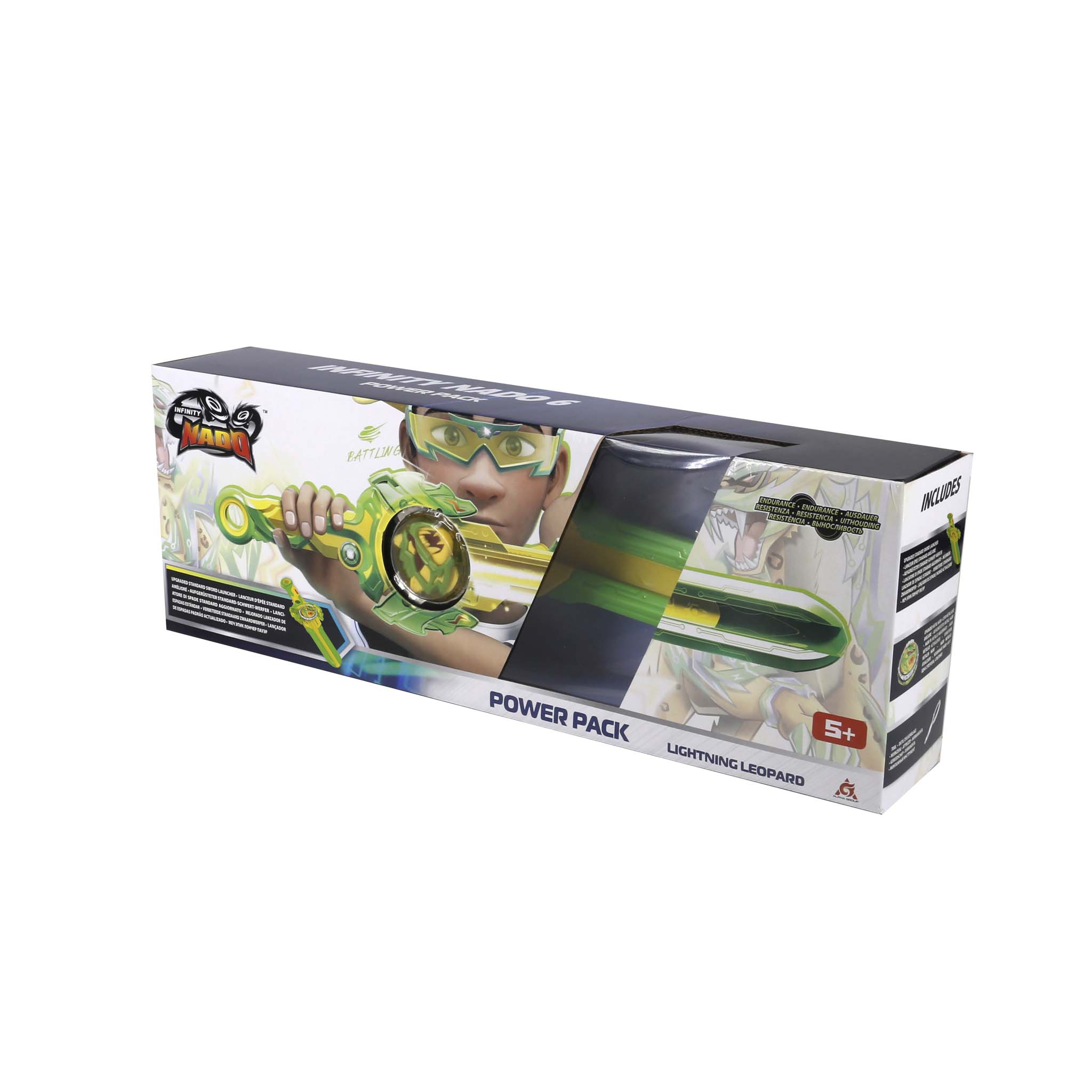 Infinity Nado Power Pack - Lightning Leopard Sword & Nado – Alpha Toys