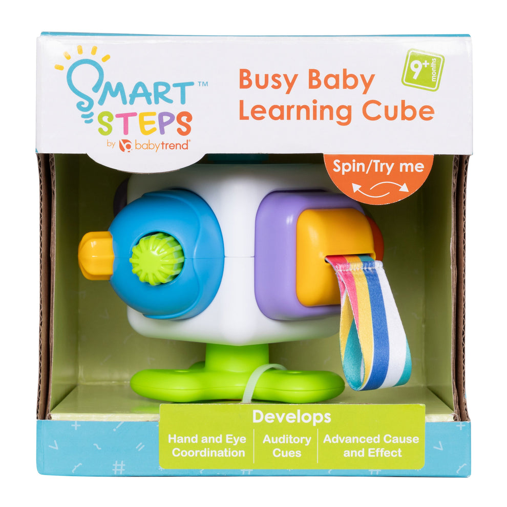 Smart Steps Busy Baby Learning Cube – STEM Infant Toy for 9 Months+ ...